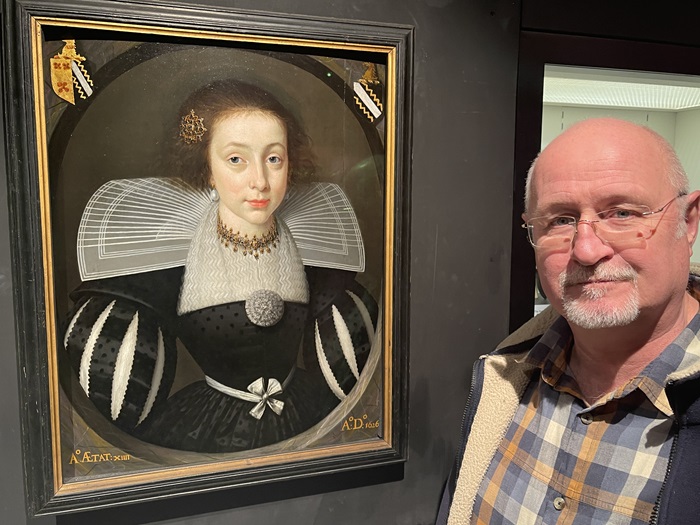 Rare portrait of Suffolk heiress on exhibition after restoration