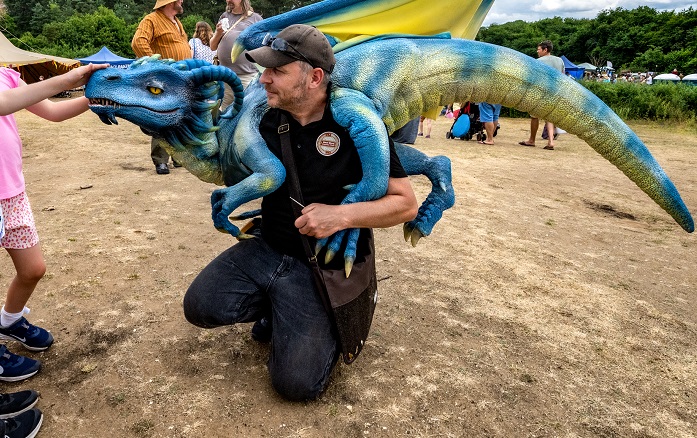 Dragons and the experimental team that bought history to life